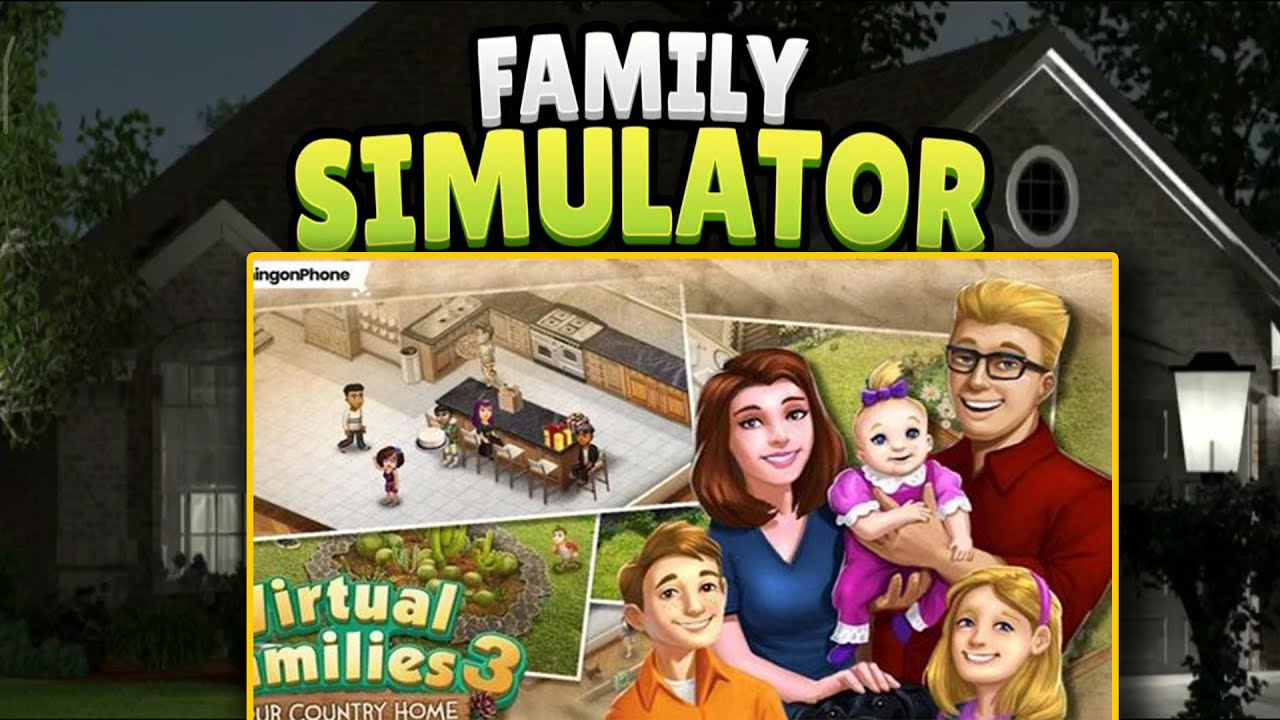 Family simulator gameplay video #videogame - YouTube