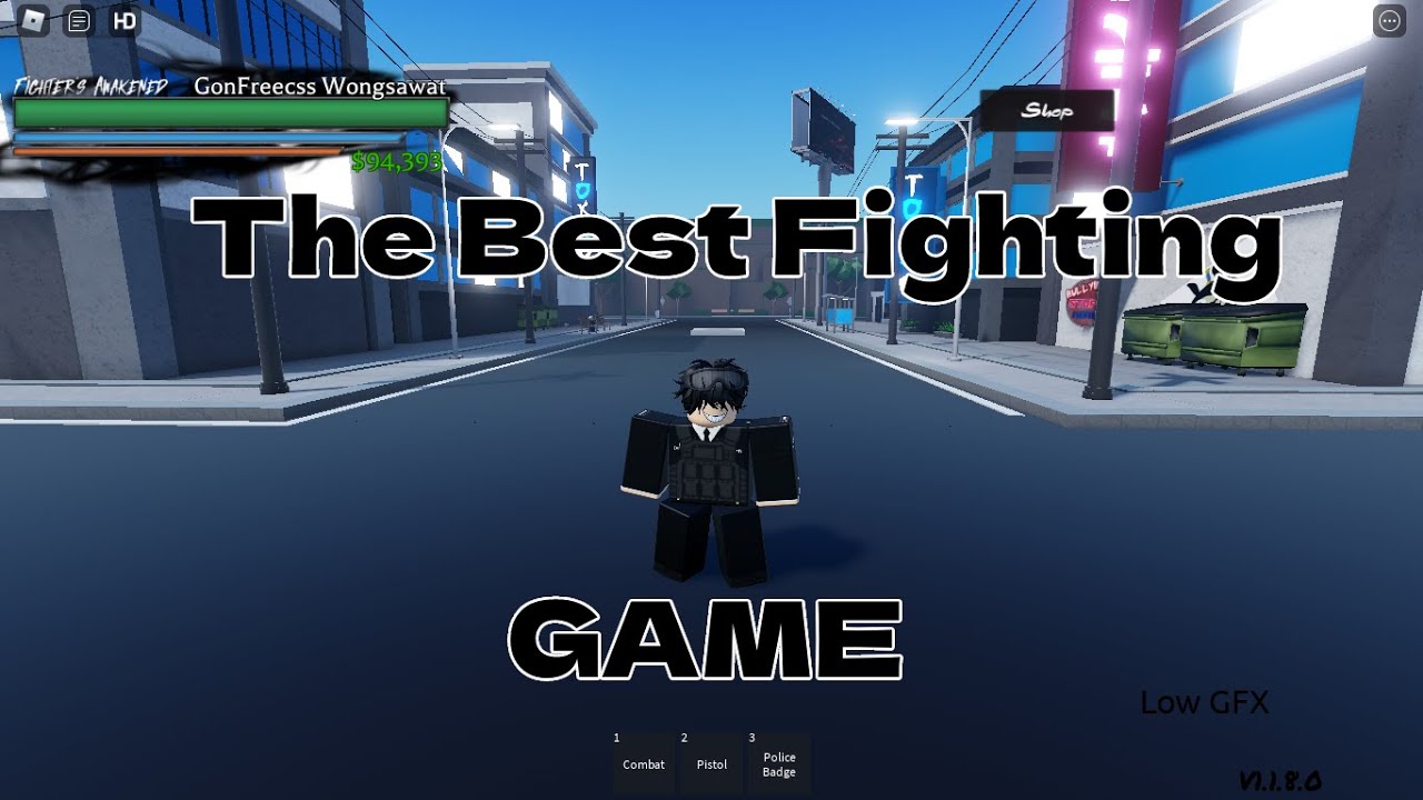New Best Fighting game (Fighter's Awakened)(Roblox) - YouTube