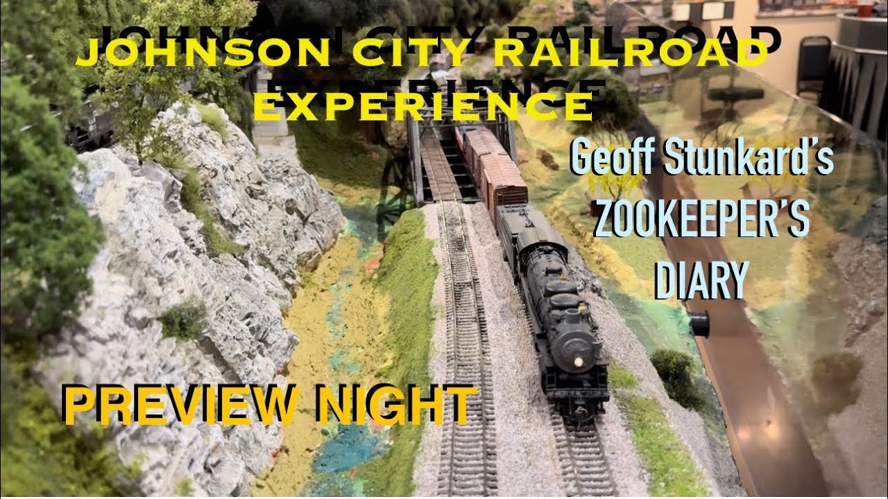 NEWEST MUSEUM Opens Model Trains & ET&WNC Railroad Display JOHNSON CITY ...