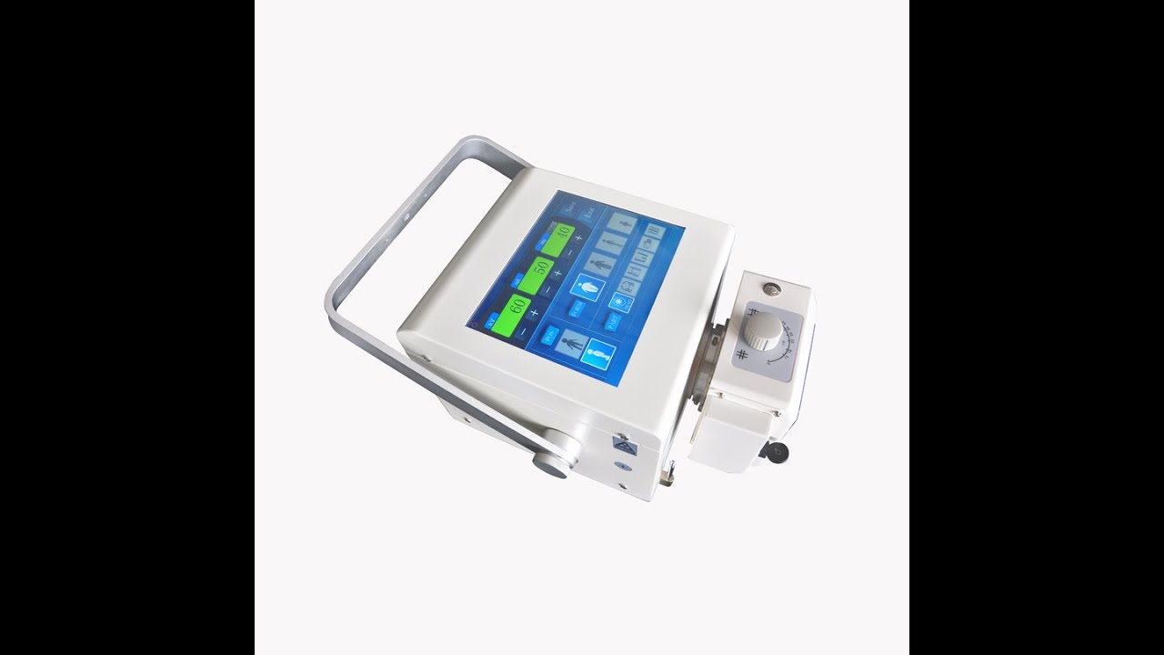 P400 100mA portable x-ray machine for human Daoji Medical - YouTube