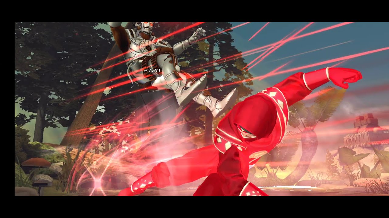 Rocky DeSantos | Red Ninja Ranger Gameplay - YouTube