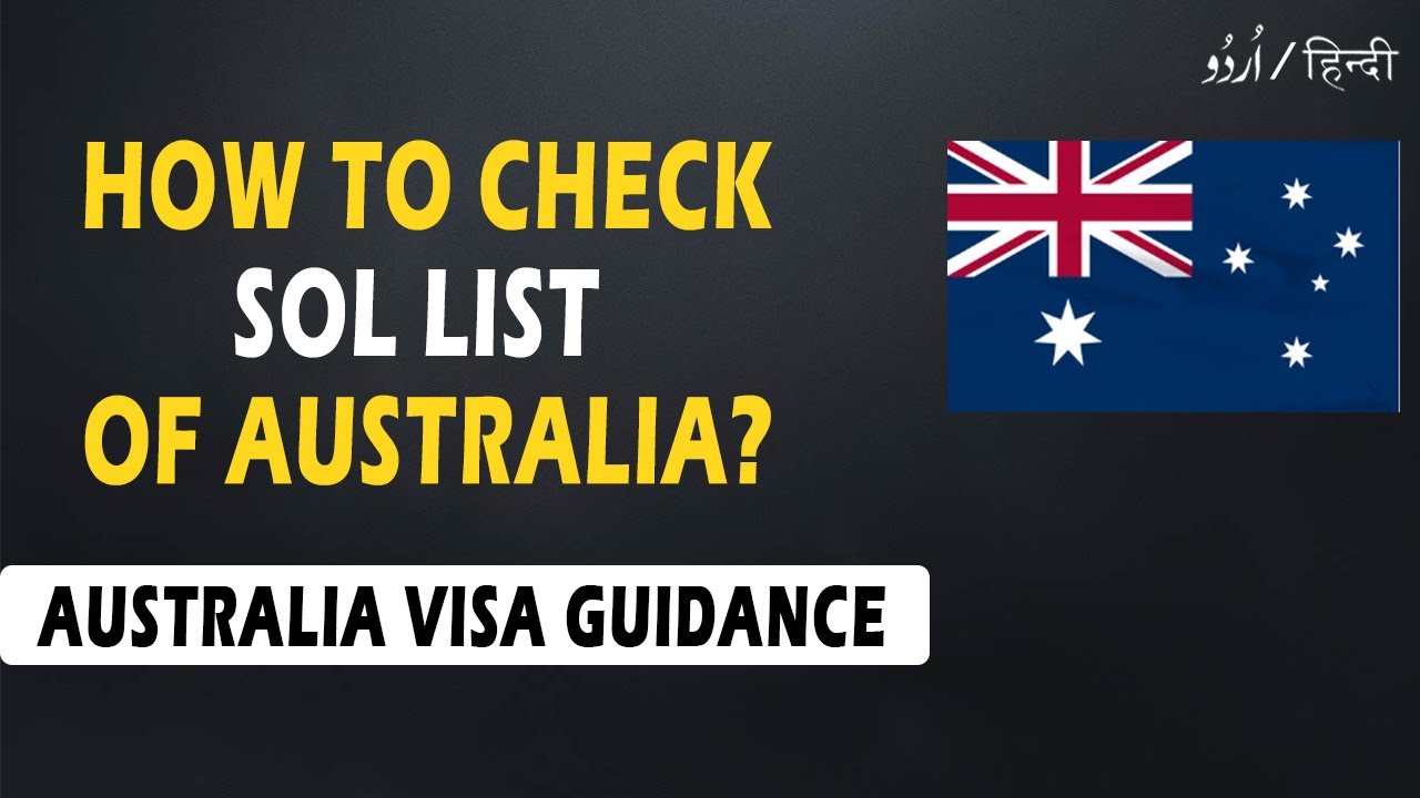 How to Check SOL List Australia | Check Your Skilled Occupation List Of ...