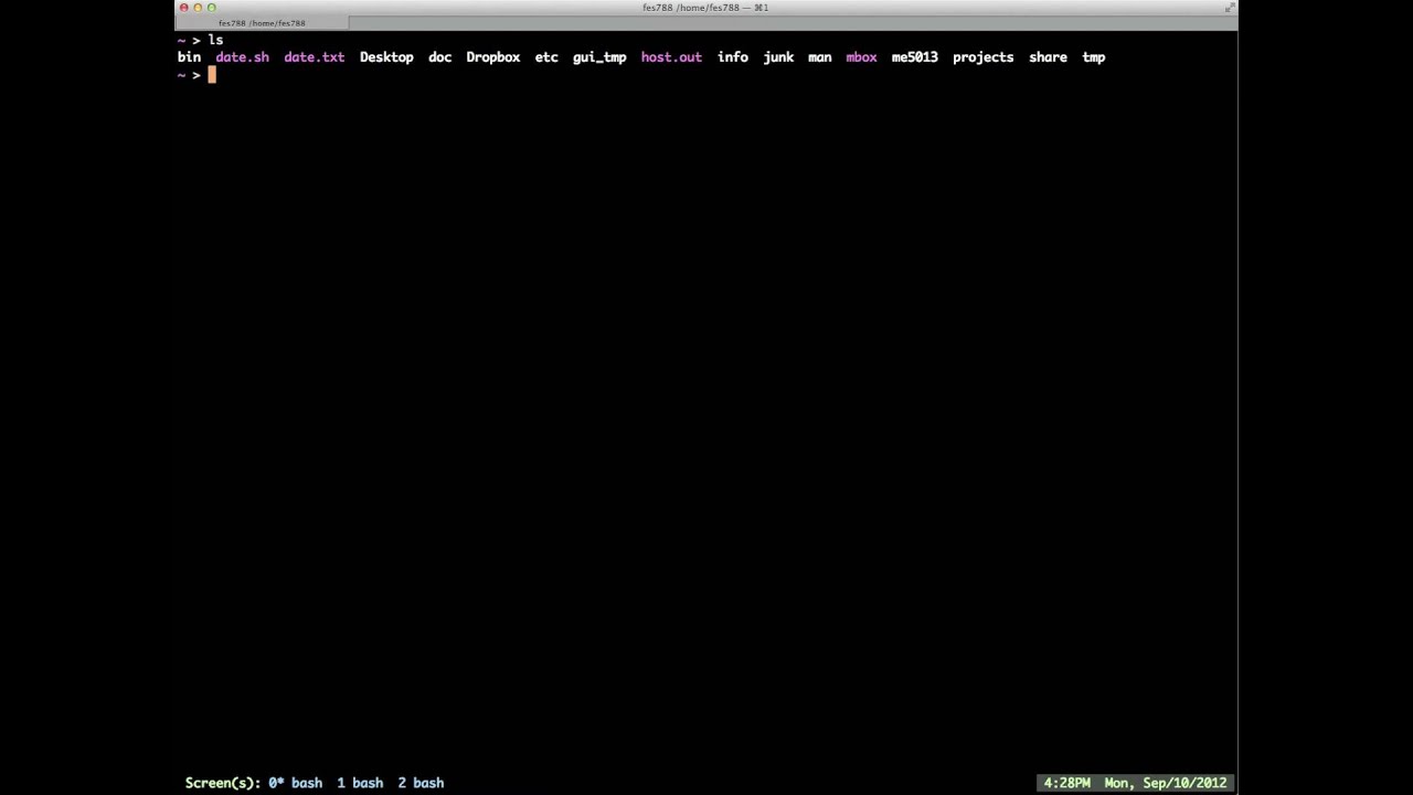 GNU Screen - YouTube