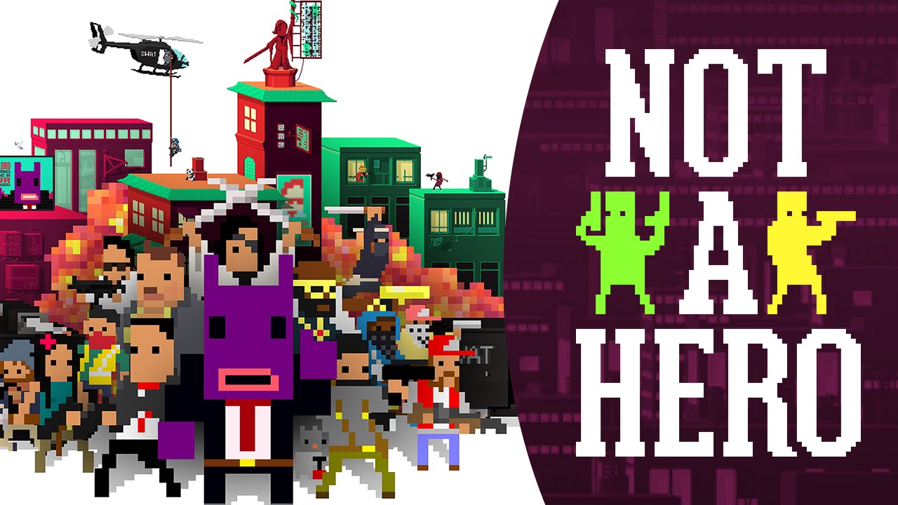 NOT A HERO - Conheça o Jogo (Gameplay 720p 60fps) - YouTube