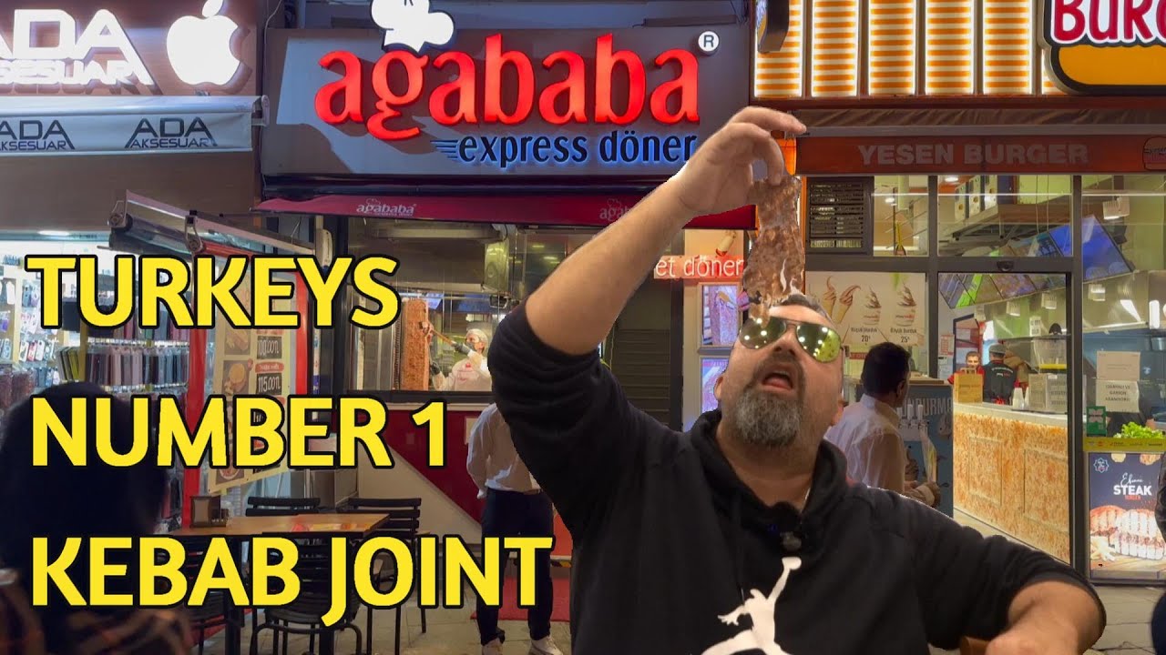 AGABABA TURKEYS NUMBER 1 KEBAB PLACE (ağababadöner) - YouTube