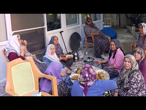 KAYINVALİDEMLE ARFE ABLANİN KIŞLIK EKMEĞİNİ YAPTIK HAMUR YOĞURMA BAHÇE YORUCU BİR GÜN 