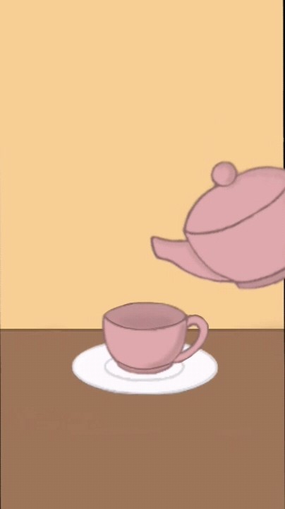 Tea animation test #animation #teacup #teapot - YouTube