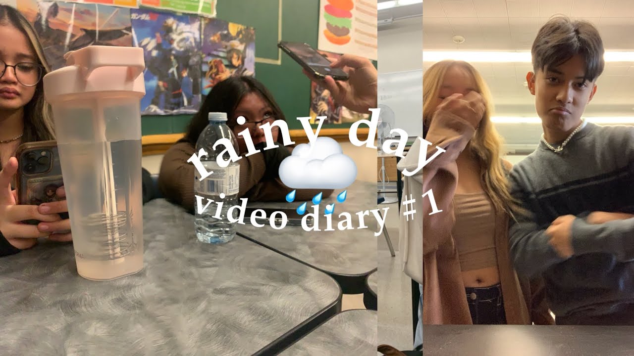 video diary #1: rainy day - YouTube