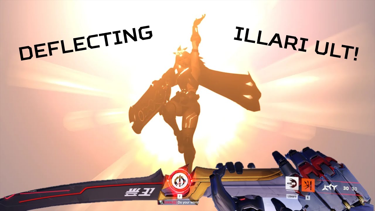 DEFLECTING THE ILLARI ULT! | Overwatch 2 - PS5 - YouTube