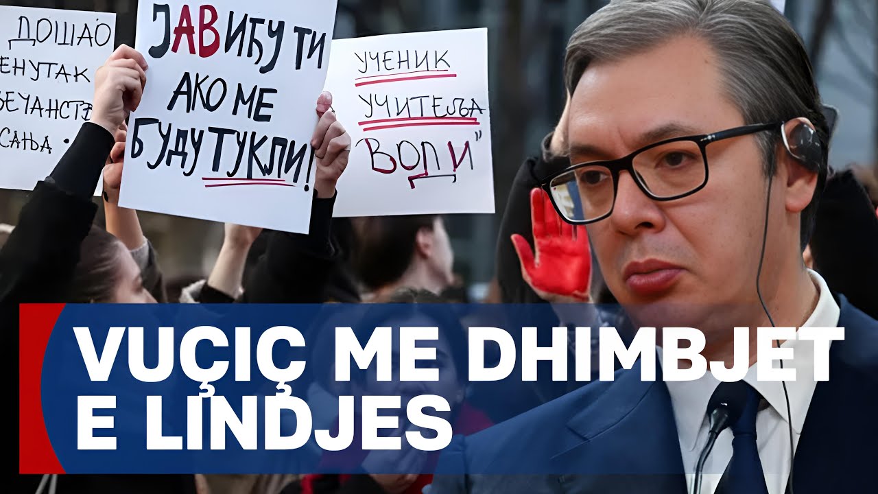 NGRIHET KURTHI/ Vuçiç kërkon të pengojë protestat në Beograd, zgjat ...