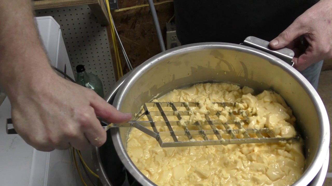 Making Cheddar - YouTube