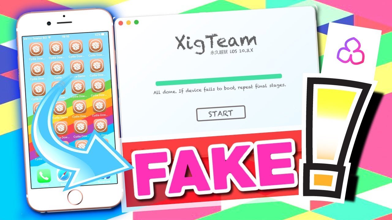 iOS 10.3.3 XIG TEAM Jailbreak is FAKE! - CONFIRMED... - YouTube