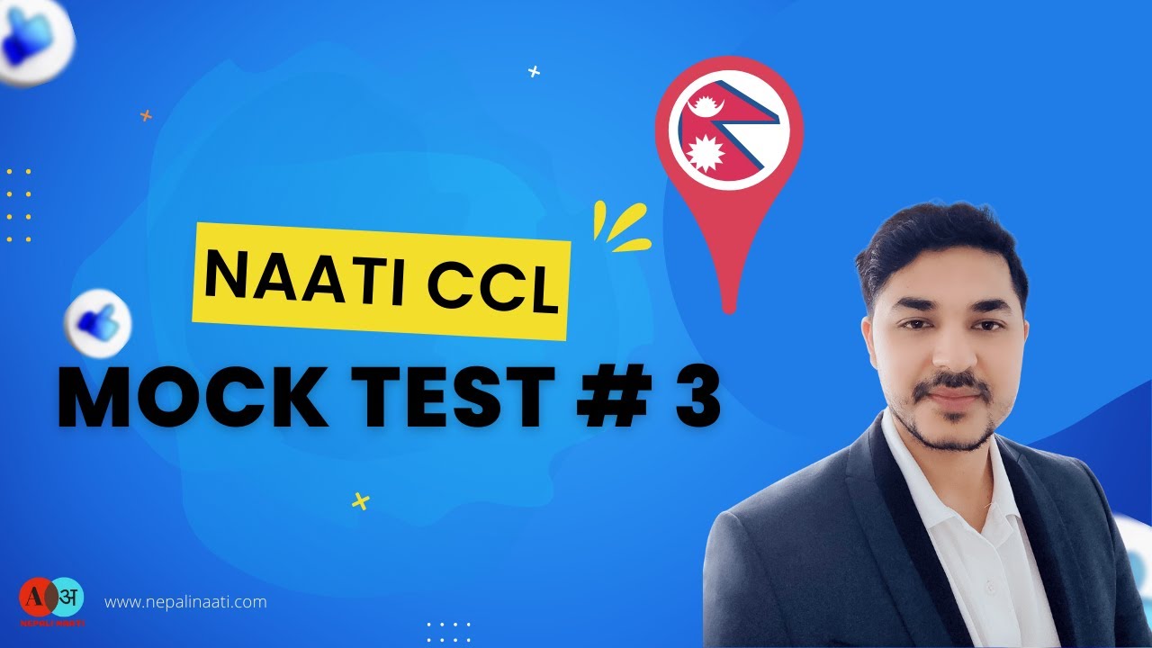NAATI CCL Nepali Mock Test #3 2022 - YouTube
