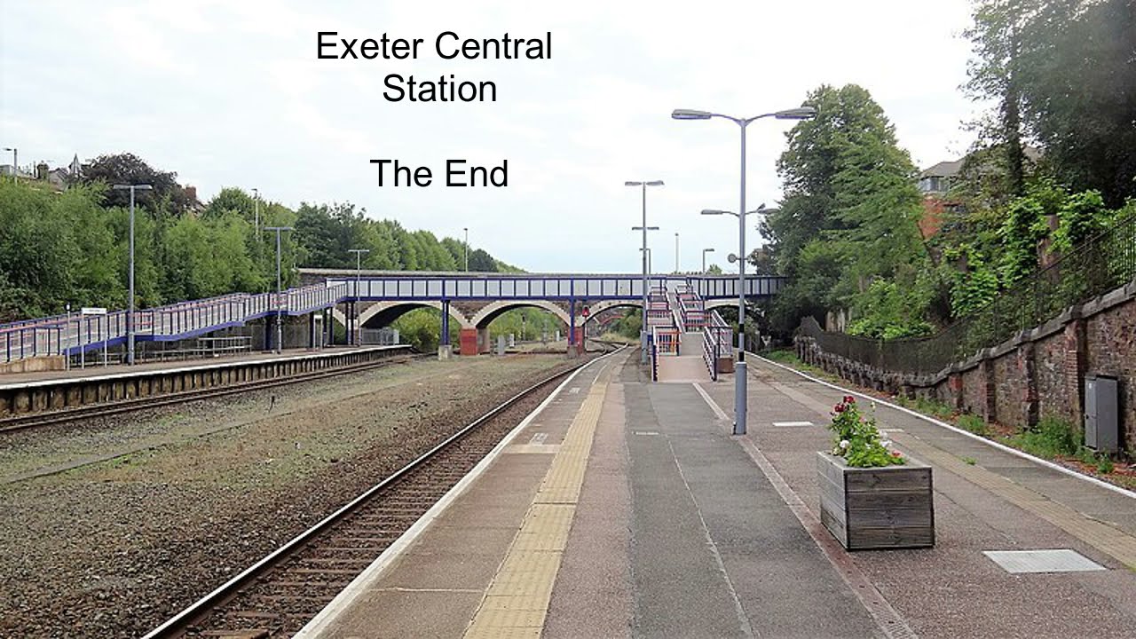 Crediton Railway Station on the Tarka and Dartmoor Lines, Devon - YouTube