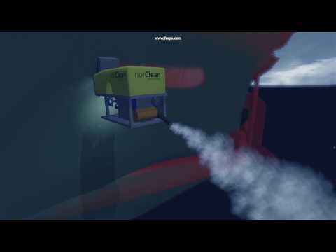 ROV cleaning tool test - YouTube