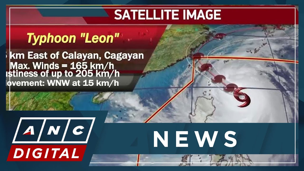 PAGASA: 'Leon' seen to intensify into super typhoon, may make landfall ...