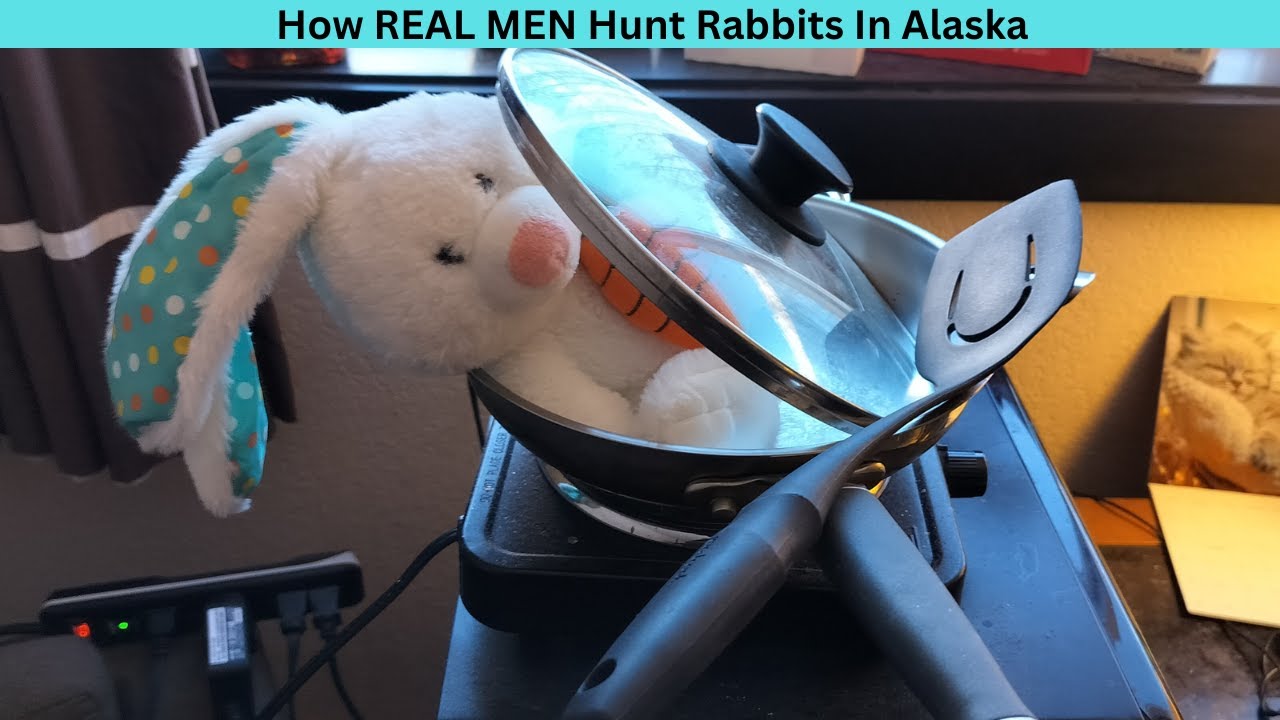 How Real Men Hunt Rabbits In Alaska - YouTube