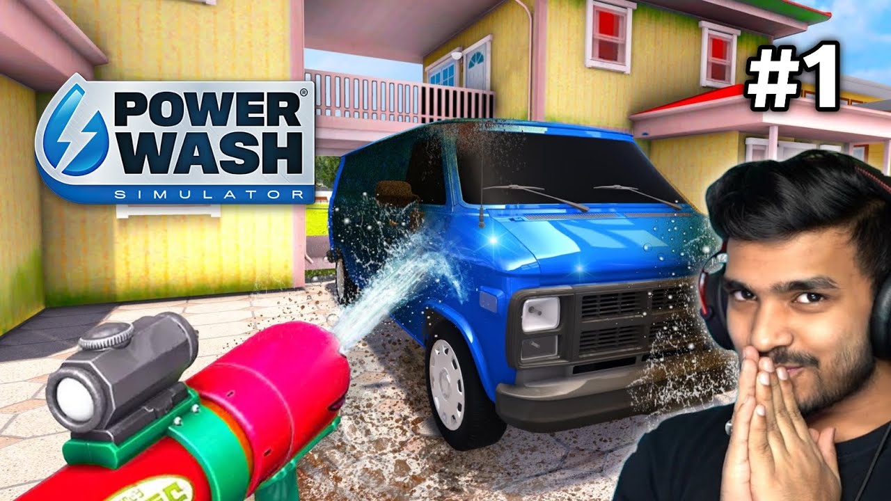 I OPENED MY NEW POWER WASH COMPANY || POWER WASH GAMEPLAY | PART 1 ...