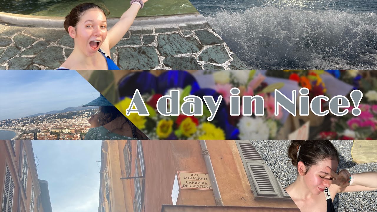 A DAY IN NICE| FRENCH RIVIERA| OCTOBER| WATERFALL & OLD TOWN - YouTube