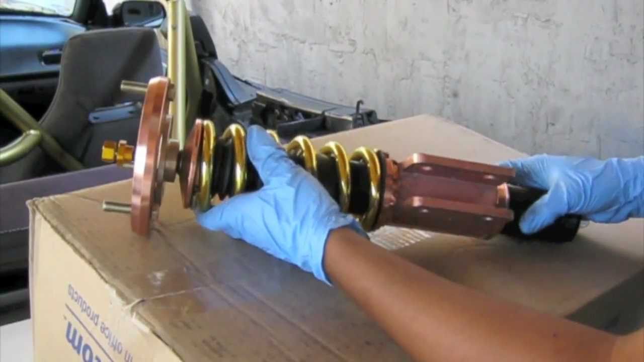How to Adjust Coilovers (240sx) - YouTube