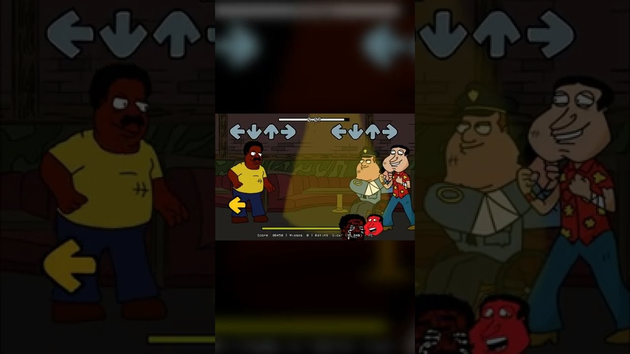FNF: Glenn Quagmire and Joe Swanson VS Pibby Cleveland Brown (Family ...