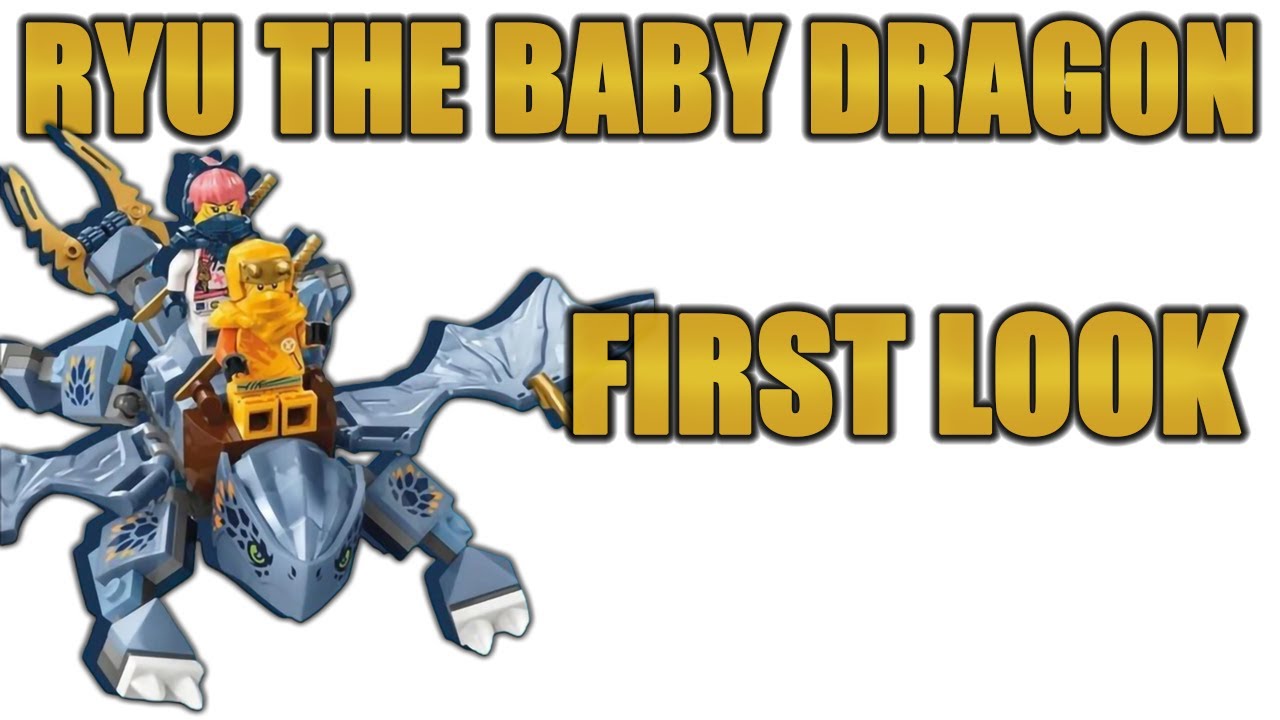 LEGO NINJAGO First Look at Riyu The Baby Dragon - YouTube