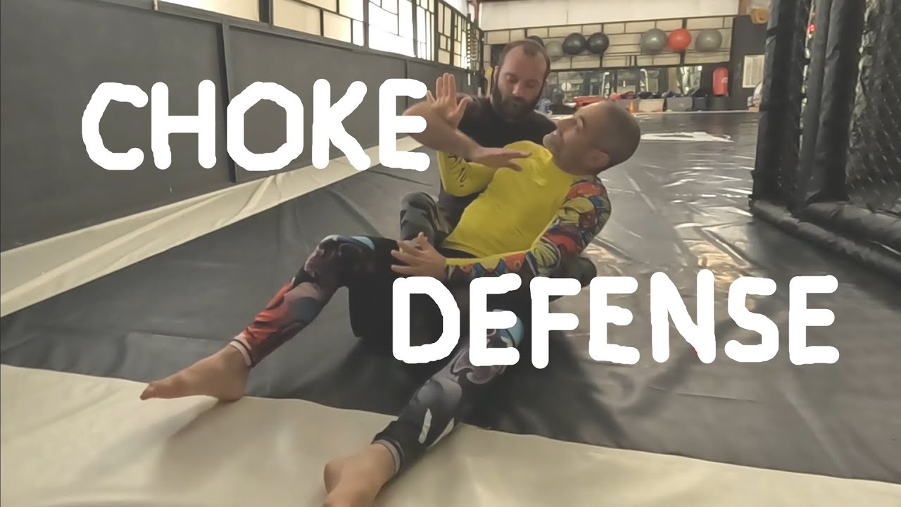 Choke Defense Tip - YouTube