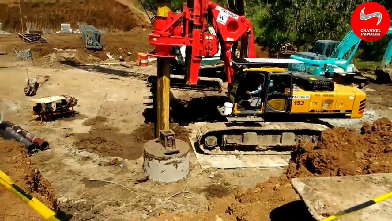 Bored Pile Method - YouTube