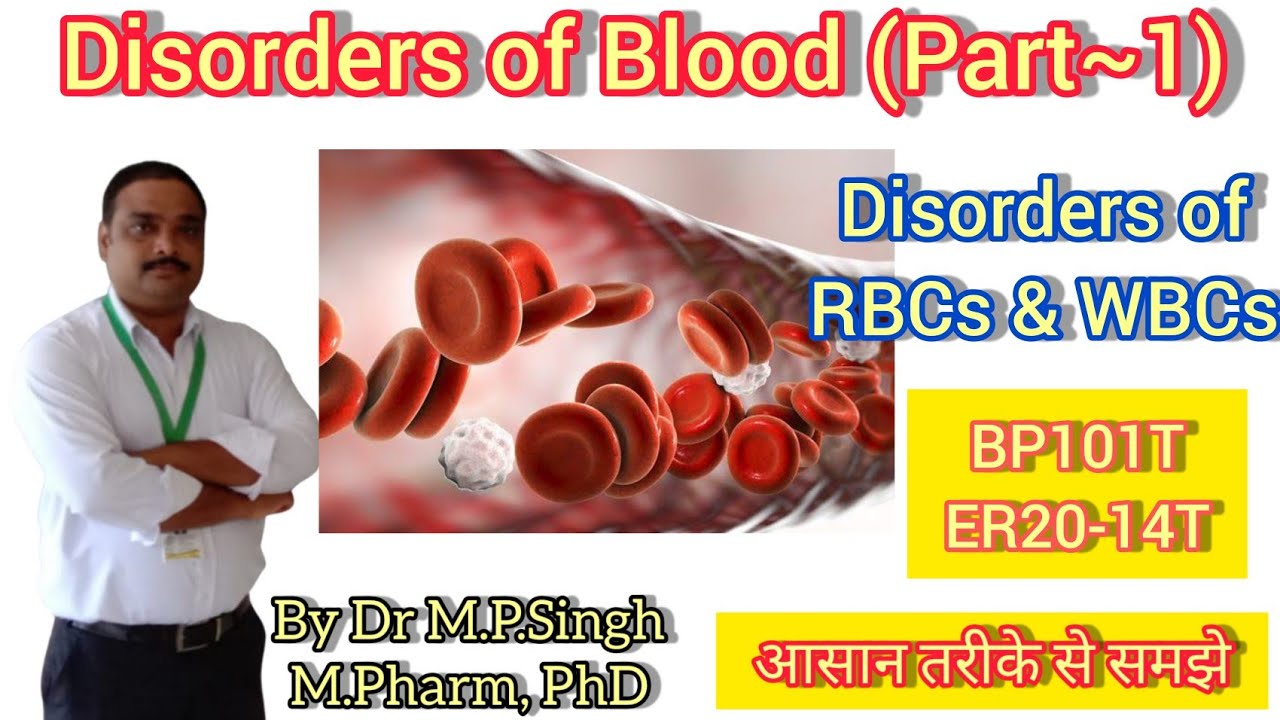 Disorders of Blood (Part~1) | Disorders of RBC, WBC | Human Anatomy ...