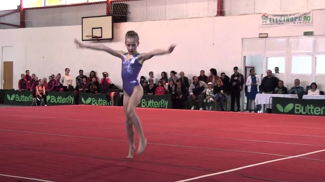 Cristina Neacsu - CSS 2 Bucuresti - FX - CN Scolare 2015 - YouTube