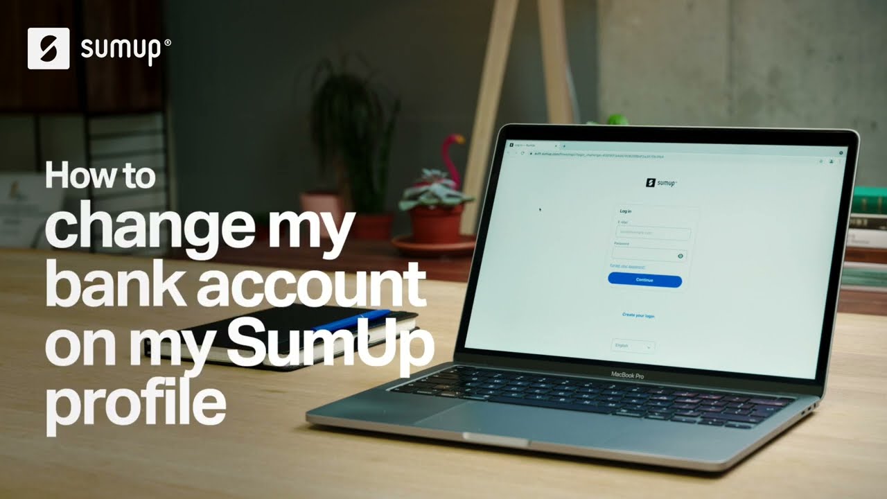 How to change the bank account in my SumUp profile - YouTube