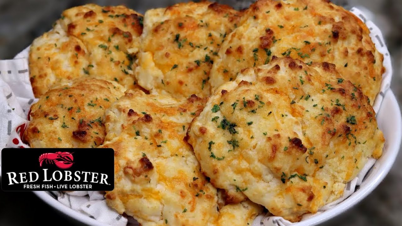 Red Lobster Cheddar Bay Biscuits Recipe| But Better - YouTube