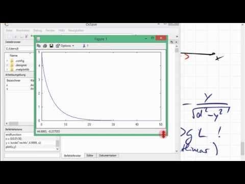 08D.2 Schleppkurve (Traktrix); Differentialgleichung aufstellen - YouTube