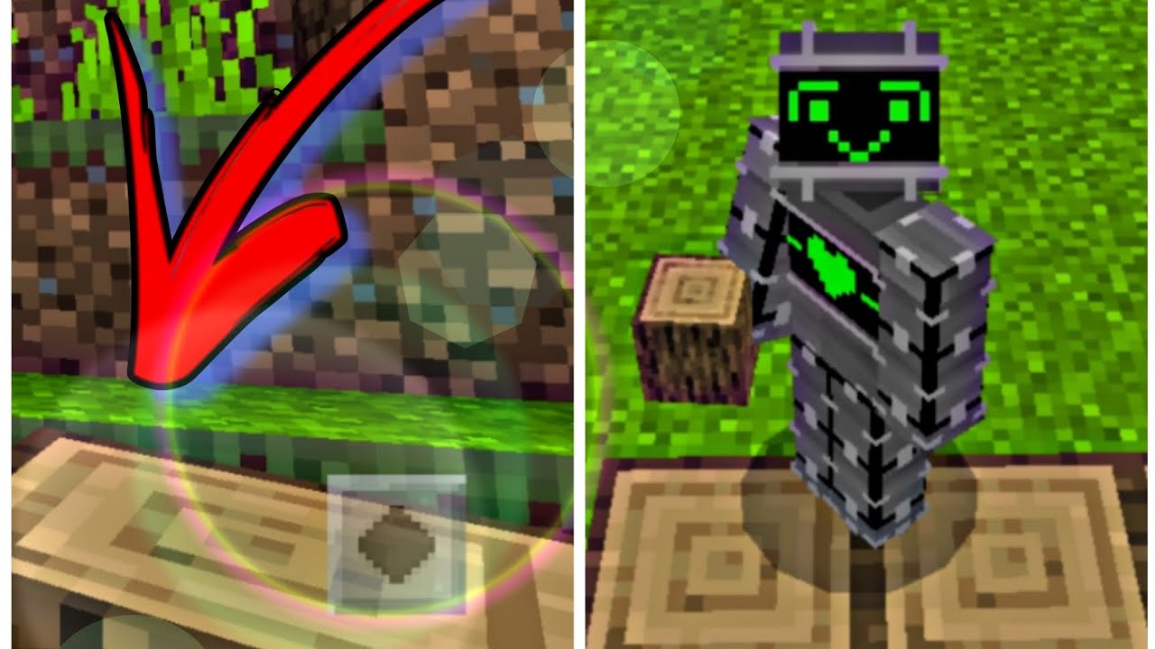 Minecraft but whatever block I hold in my hand turns into the block I ...