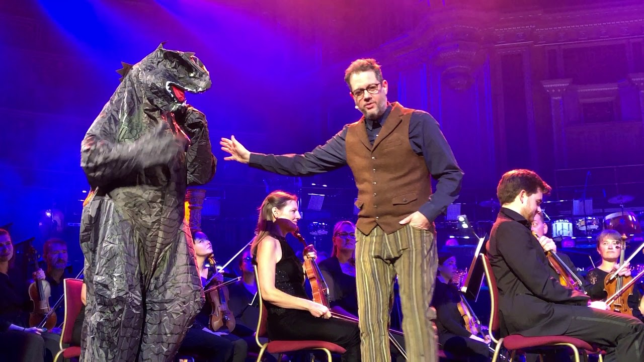 David Arnold vs. Michael Giacchino - Arnold as Godzilla & Matt Reeves ...