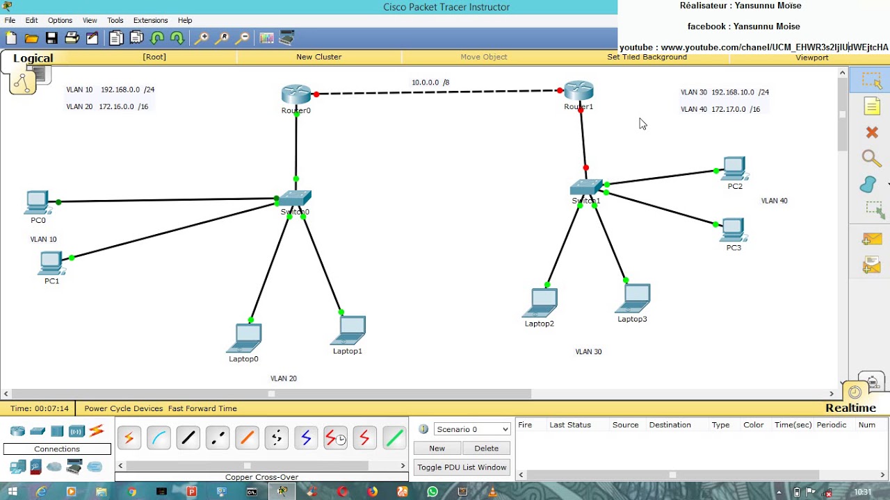 TP relais dhcp, dhcp en fonction du vlan - YouTube