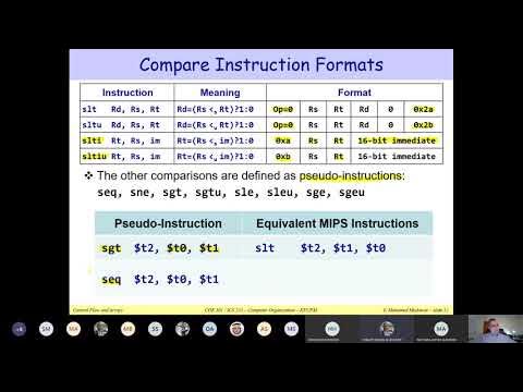4.2 Compare and Conditional Move Instructions - YouTube