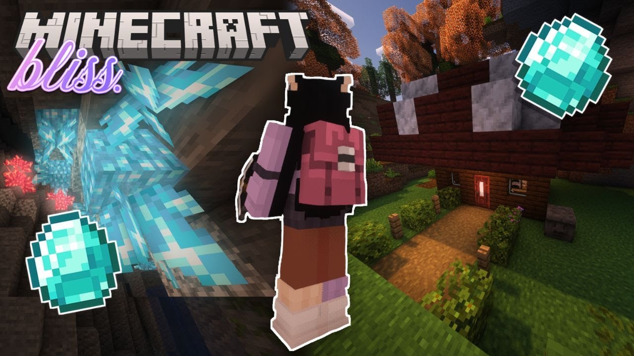 DIAMONDS | Minecraft Bliss Survival Series | Episode 2 - YouTube