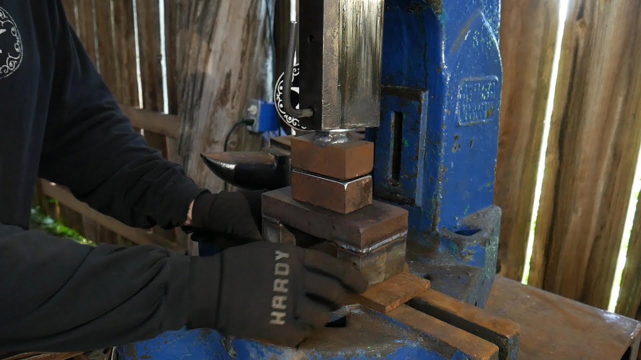 Making a Bottom Tool Holder for the Fly Press - YouTube