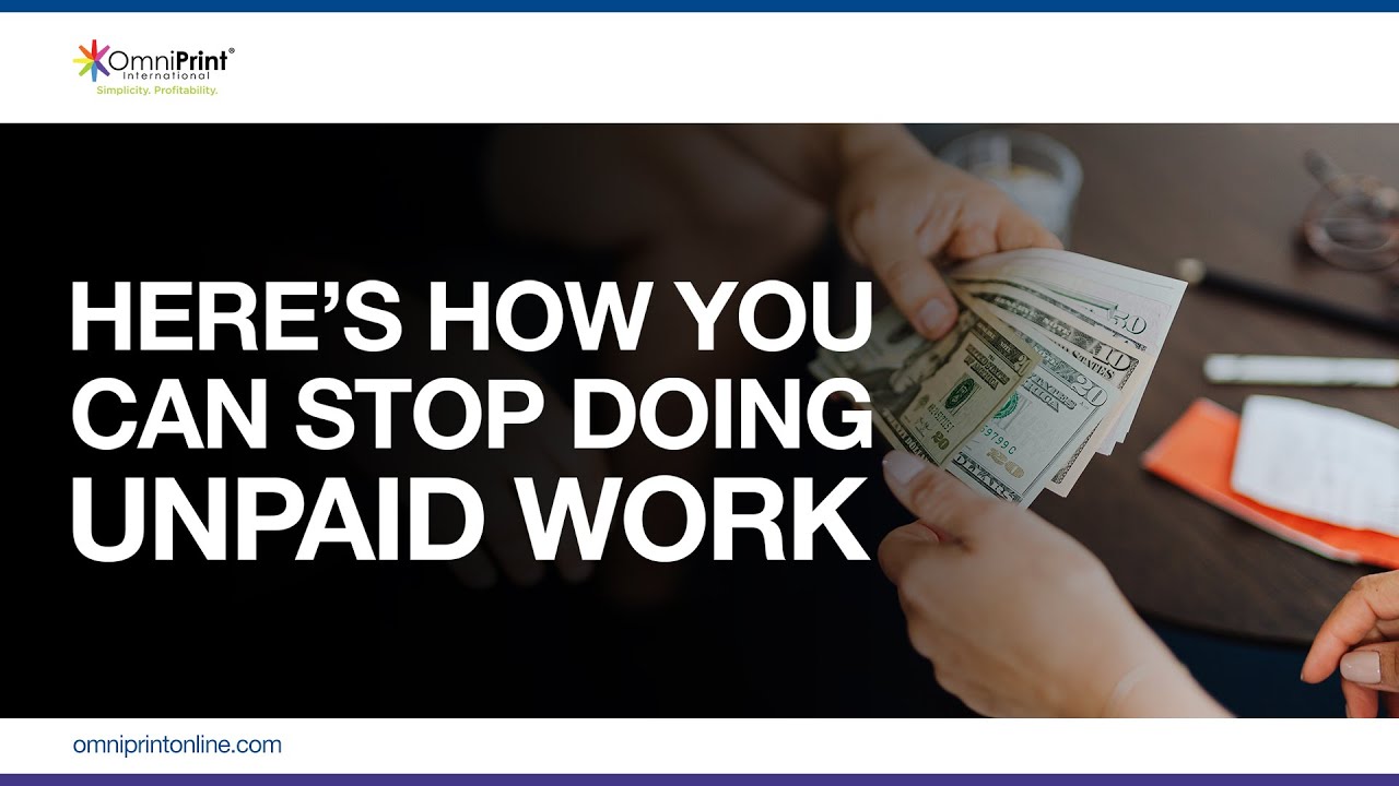 Here's How You Can Stop Doing Unpaid Work - YouTube