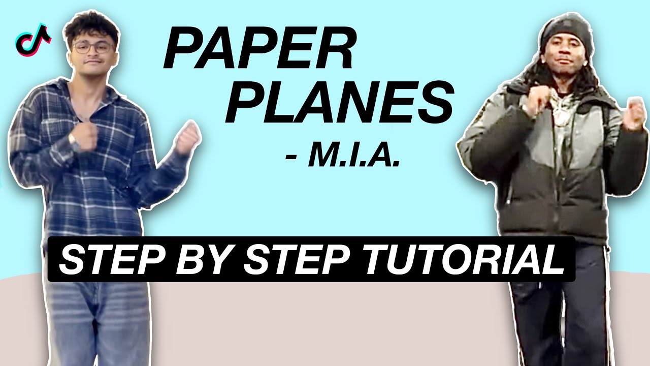 Paper Planes - M.I.A.*STEP BY STEP TUTORIAL* (Beginner Friendly) - YouTube