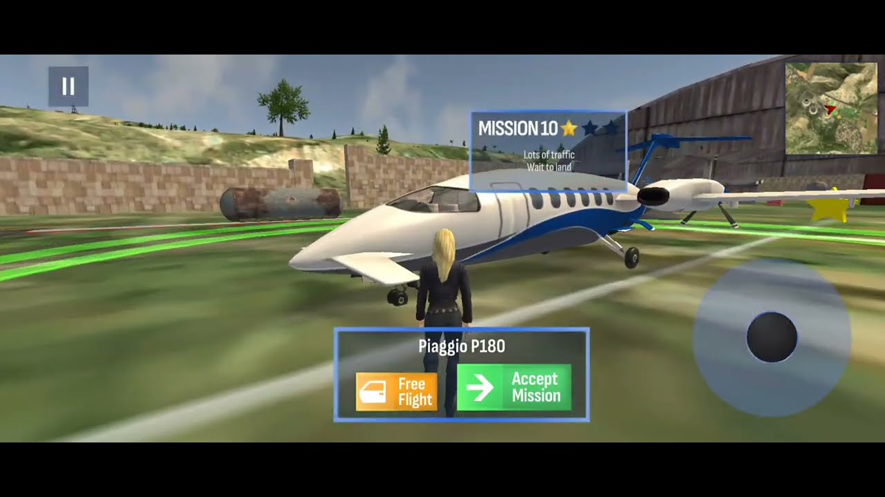 New mission of airplane carrying and dropping passengers from one place ...