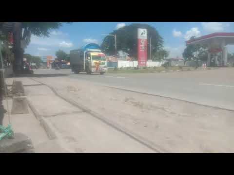 merekam truk pinggir jalan \\cctv desa oyi