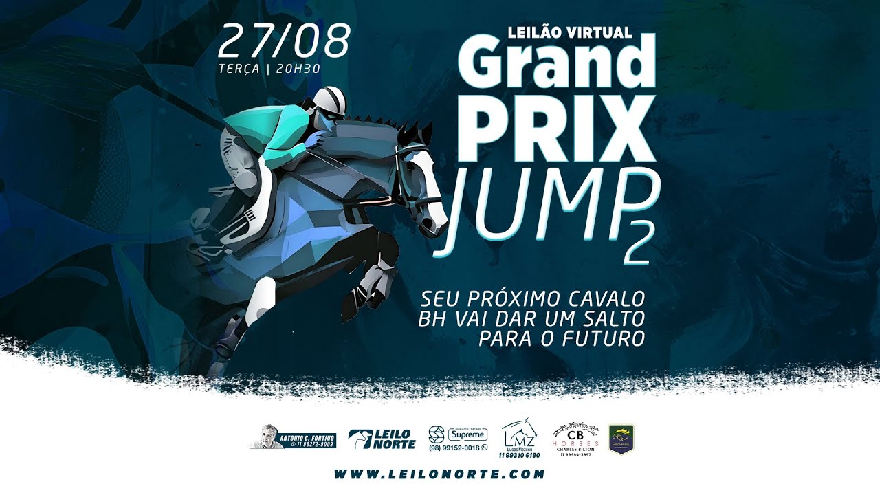 LEILÃO VIRTUAL GRAND PRIX JUMP 2 - YouTube