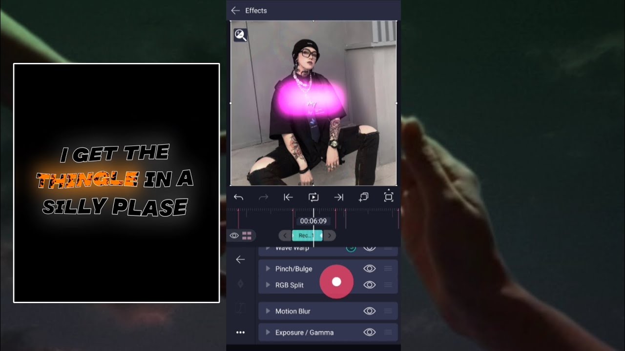 I Get Thingle In A Silly Plase 🎶/ Alight Motion Tutorial Video # ...