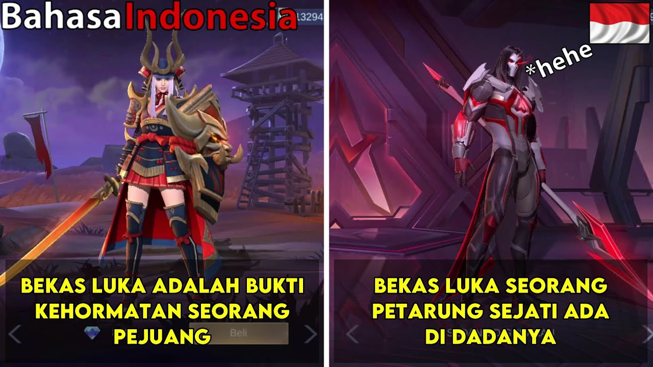 Percakapan Khusus Skin Moskov Abyss mobile legend bahasa Indonesia ...