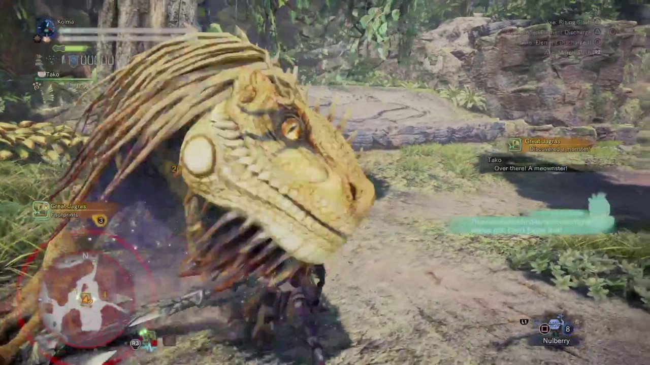 Monster Hunter World Beta Ps4 Pro Great Jagras Youtube 9082