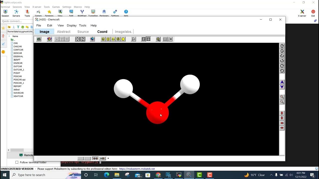 Creating the VASP POSCAR file - YouTube