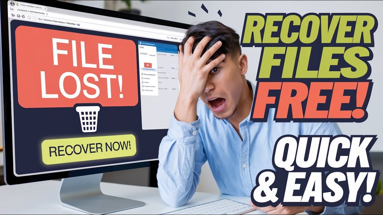 How to Recover Deleted Files Free!: Quick & Easy Methods – for PC - YouTube