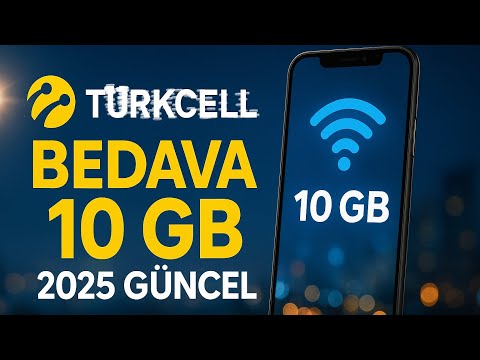 Turkcell bedava 10 GB GARANTİLİ internet 2025 GÜNCELL